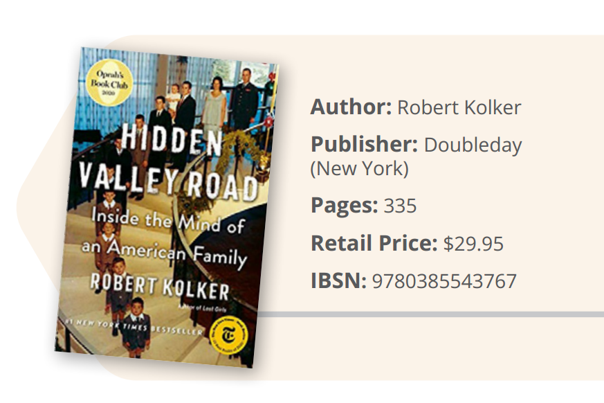 Review of "Hidden Valley Road: Inside the Mind of an American Family"